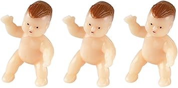 Amazon.com: Wilton Newborn Baby Figurines Favor Accents: Babies For ...