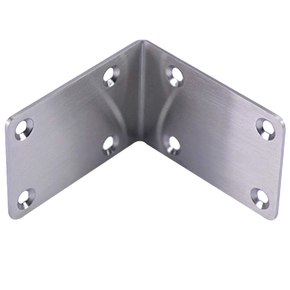 Snapklik.com : Stainless Steel Corner Brace Heavy Duty Angle Bracket 90 ...