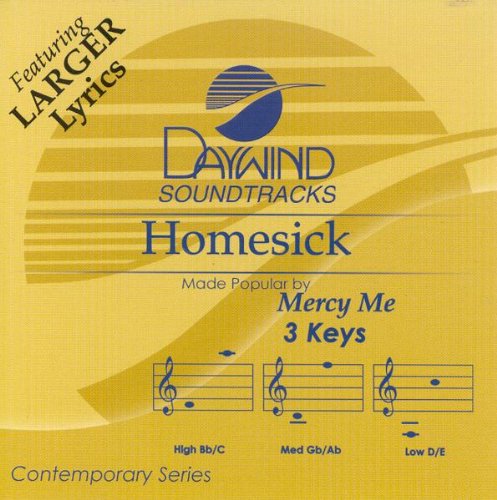 Made Popular By: Mercy Me - Homesick [Accompaniment/Performance Track ...