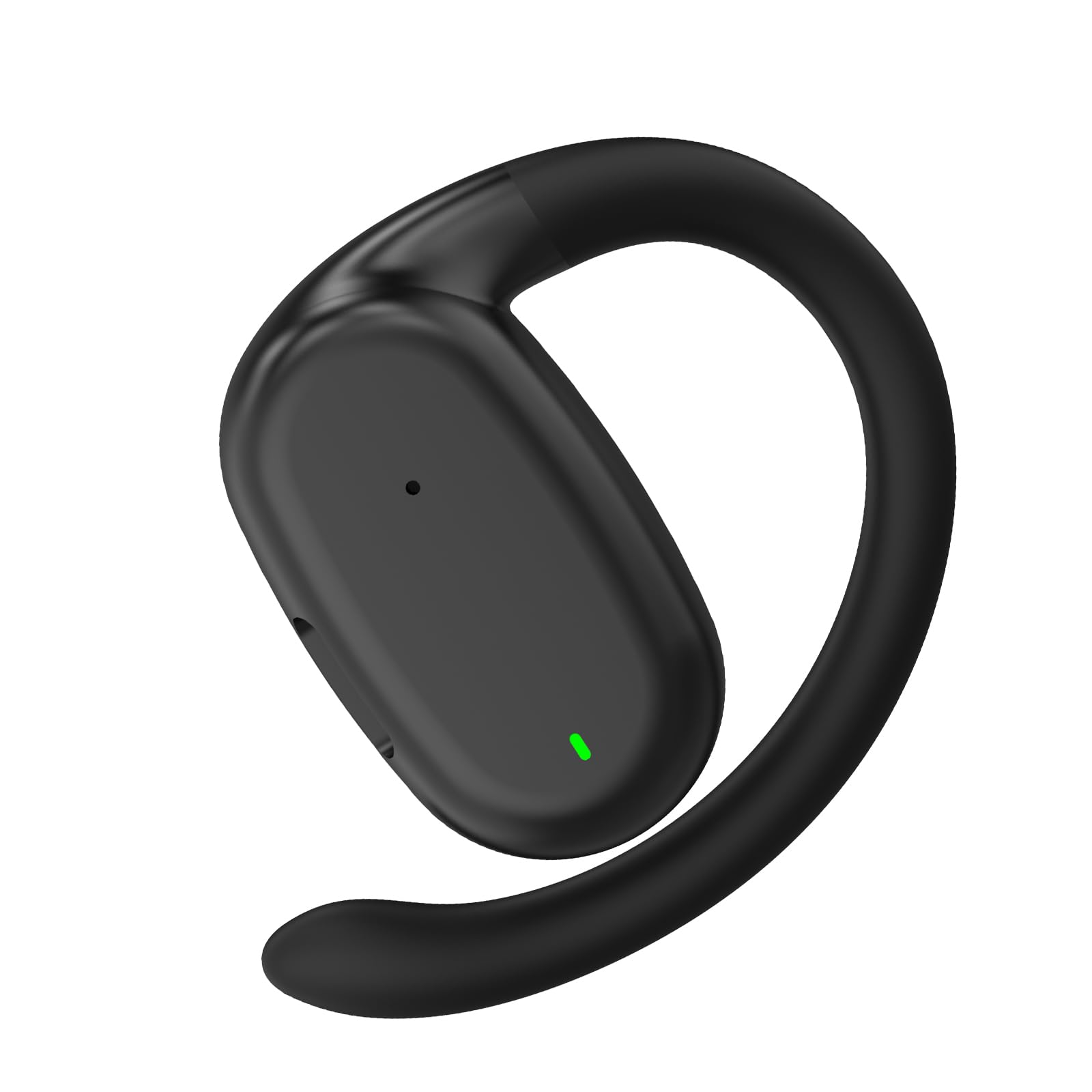 Single Open Ear Air Bone Conduction Gym Headphones Outer Ear Hook ...