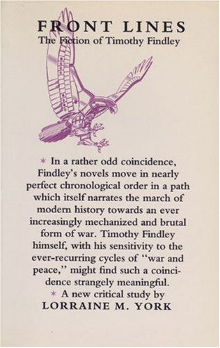 Amazon.com: Front Lines: The Fiction of Timothy Findley: 9781550221015 ...