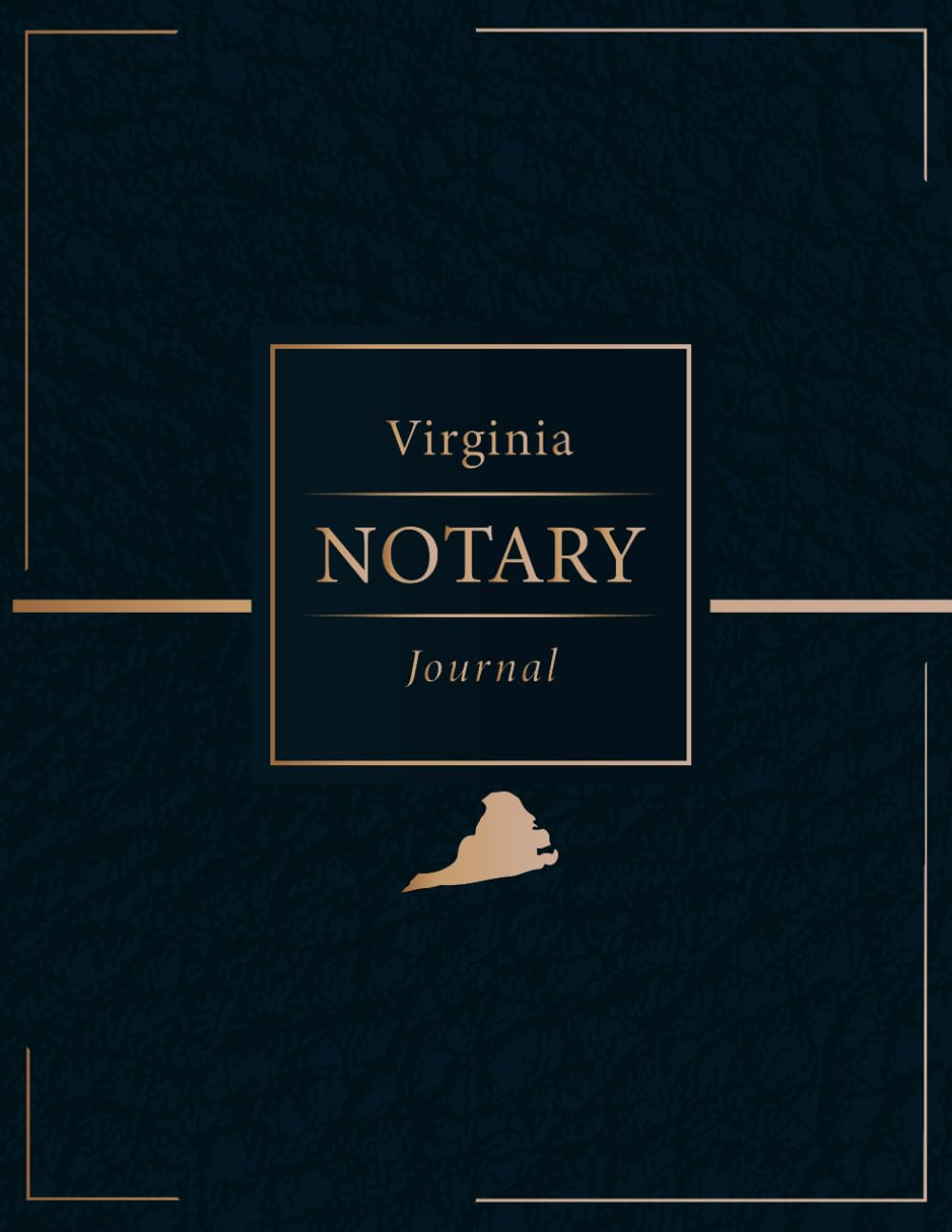 Virginia Notary Public Journal: Professional Notary Public Log, Record ...