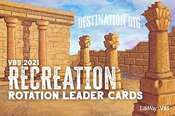 VBS 2021 Recreation Rotation Leader Cards (Destination Dig): Lifeway ...