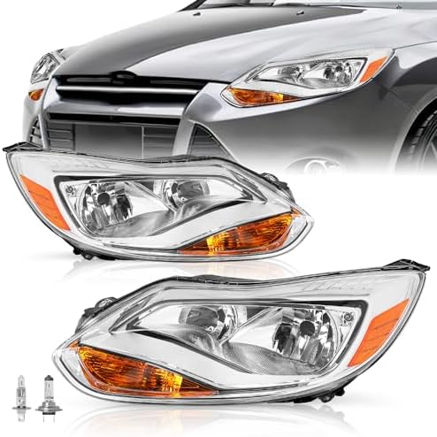 Amazon.com: TUSDAR OEM Headlight Assembly w/Bulbs Replacement for 2012 ...