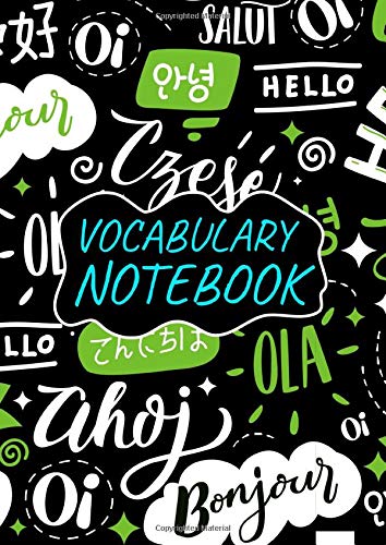 Vocabulary Notebook: Language Study Vocabulary Word Book : Language ...