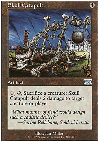 Amazon.com: Magic The Gathering - Skull Catapult - Sixth Edition : Toys ...