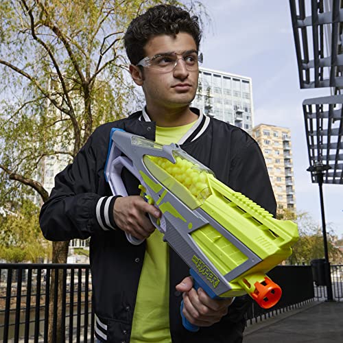 Nerf Hyper Evolve-100 Blaster, 70 Hyper Rounds, Spring-Open Instant ...