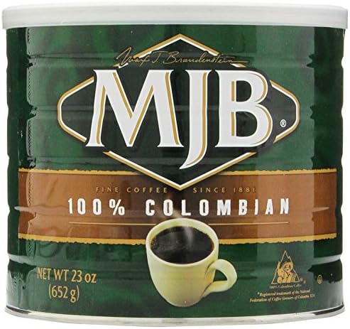Amazon.com: MJB Coffee, Colombian Ground Coffee, Medium Roast, 23 Ounce