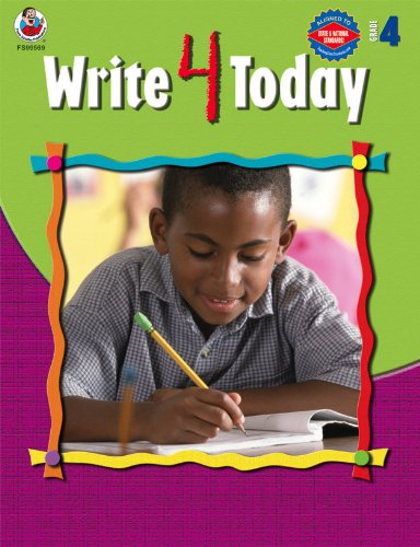 Write 4 Today, Grade 4: Frank Schaffer Publications: 9780768232240 ...