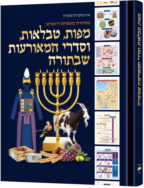 Amazon.com: The Book of Torah Timelines, Charts and Maps - HEBREW ...