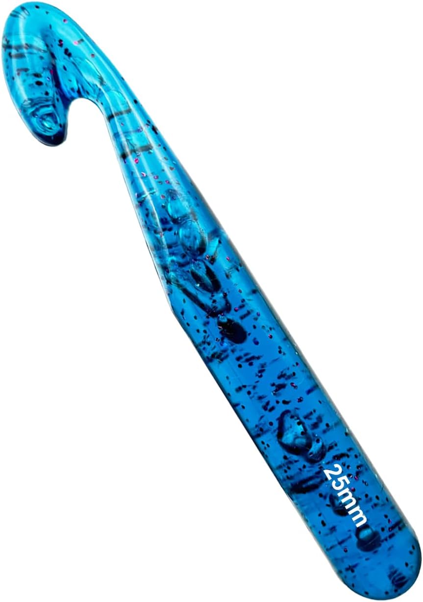 Amazon.com: Weabetfu 25mm Large Crochet Hook,Huge Crochet Hooks for ...