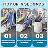 Amazon.com: Portable Toy Storage Basket & Play Mat with Pocket Label ...