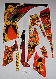 Amazon.com: Pinball Plastics Gottlieb Volcano Set : Toys & Games