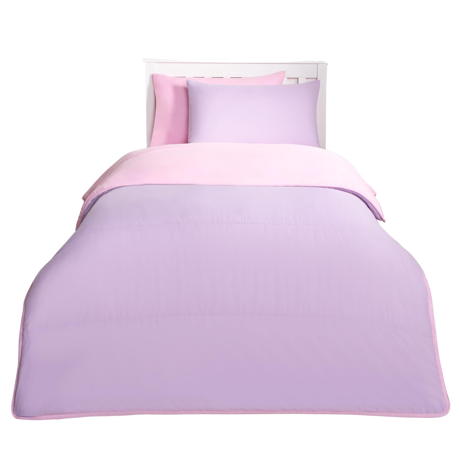 OHS Single Coverless Duvet 10.5 Tog, Reversible Washable Duvet ...