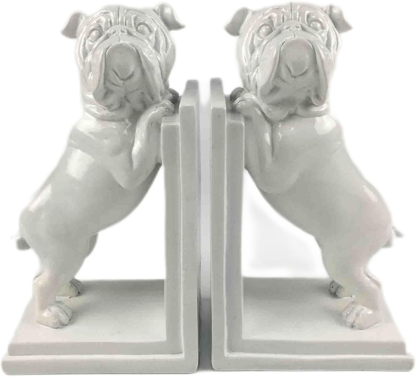 Amazon.com: Galt International Decorative Bulldog Bookends Library ...