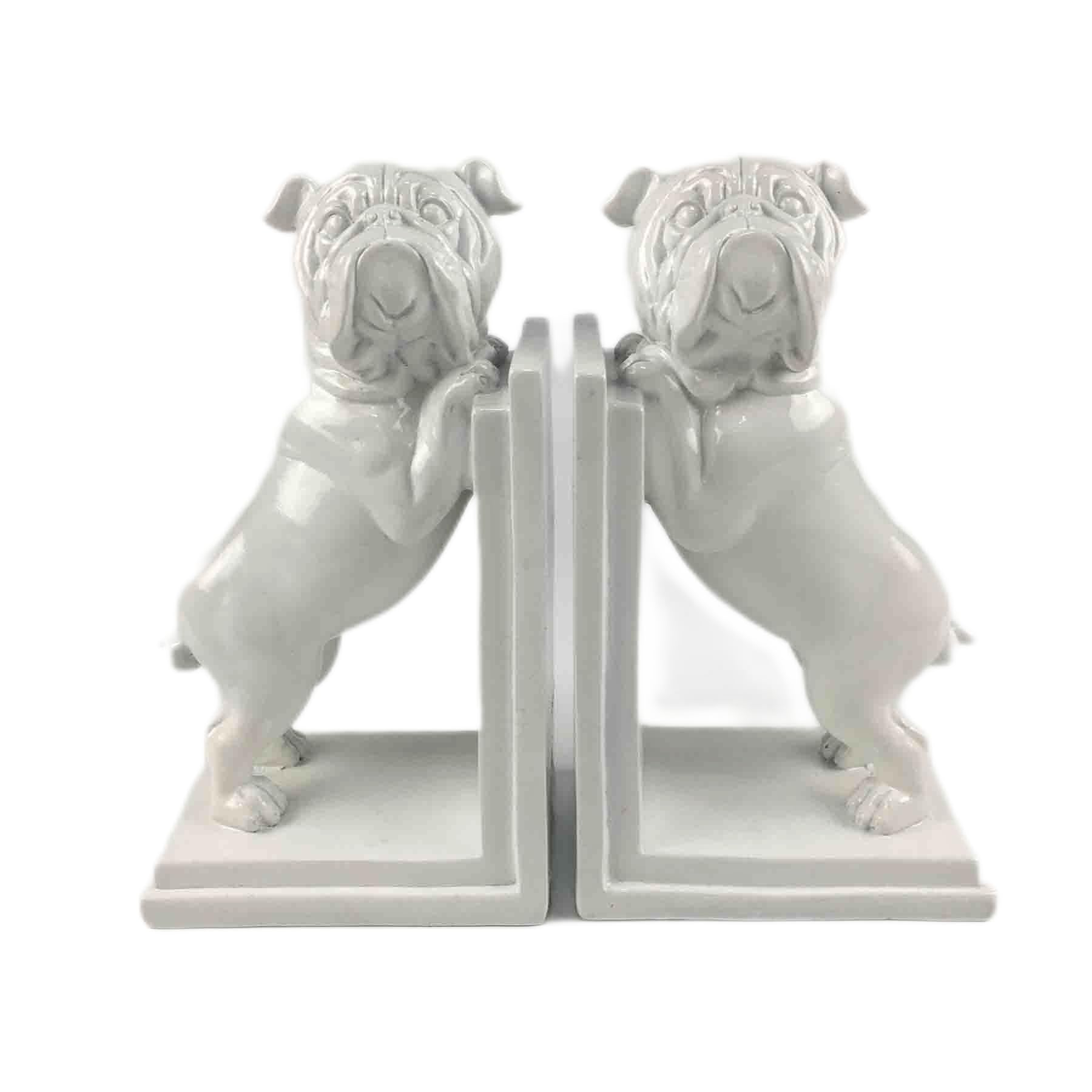 Amazon.com: Galt International Decorative Bulldog Bookends Library ...