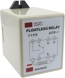 Amazon.com: Water Supply Floatless Relay,220VAC 50/60Hz AFR-1 Water ...