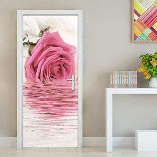 Amazon.com: 3D Door Sticker, Door Mural Peel and Stick Door Sticker ...