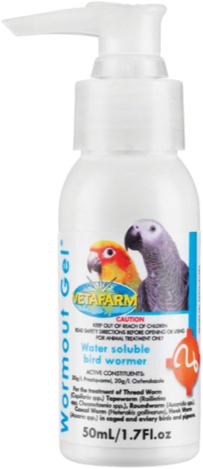 VETAFARM WORMOUT Gel (50ML) : Amazon.in: Pet Supplies