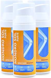 Amazon.com: HONDRO SOL - Strong Ointment 50ml (3) : Health & Household