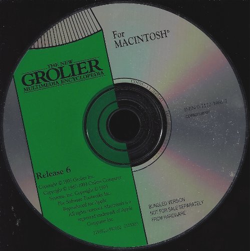 The New Grolier Multimedia Encyclopedia (MacIntosh Version 6.0.2) CD ...