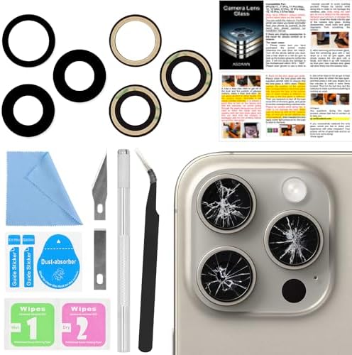 Amazon.com: ASDAWN Back Camera Lens Glass Replacement for iPhone 13 Pro ...