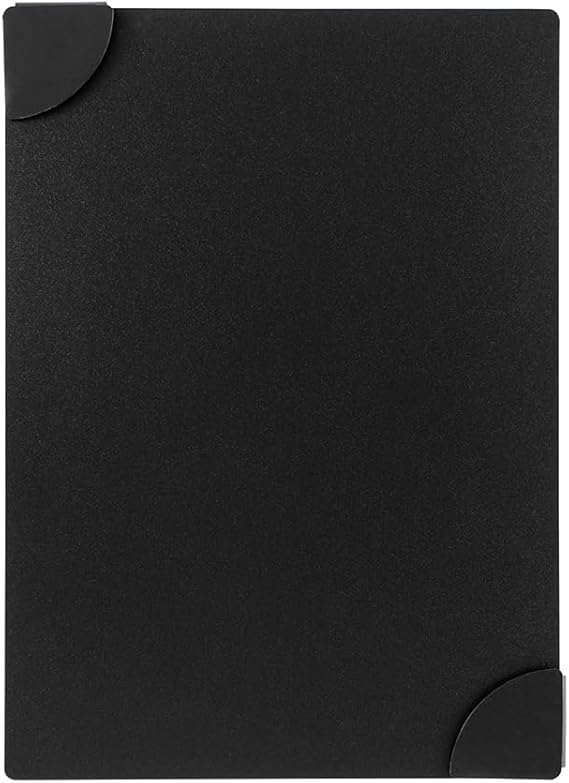 Amazon | ナカバヤシ カドップ マグネットクリップボード A4 フルブラック QB-KA4-D | クリップファイル・ボード | 文房具・オフィス用品