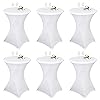 Amazon.com: Tina's 8 Pack 32x43 Inch Highboy Spandex Cocktail Table ...