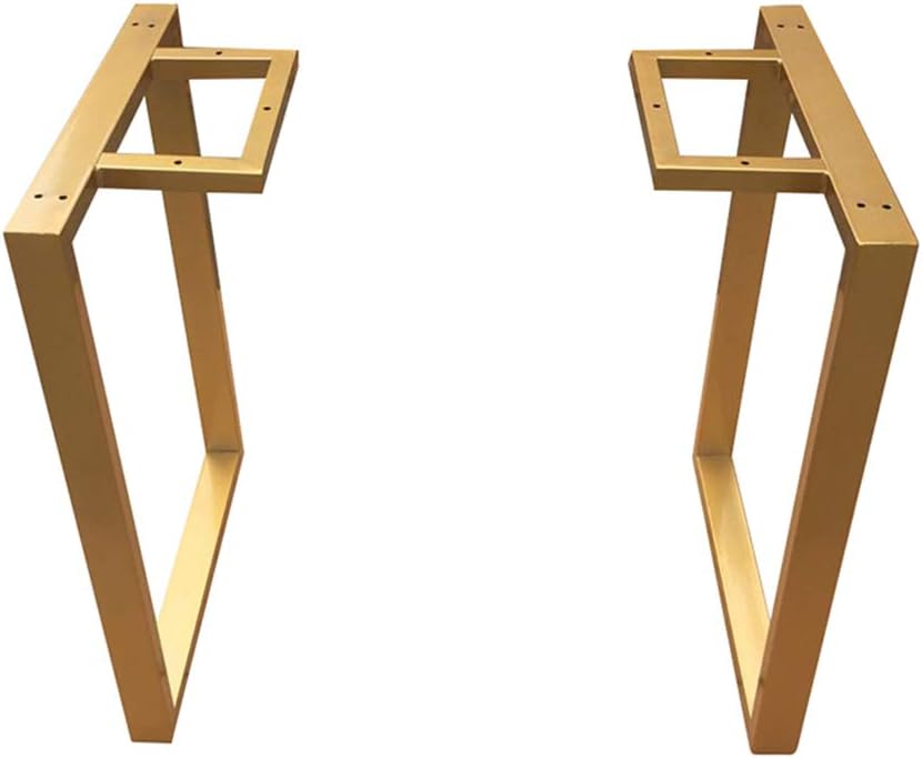 Amazon.com: Golden bar Table Legs Single Side Support Foot Cabinet ...