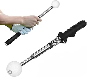 Amazon.com : Orle Oko Retractable Golf Swing Training Aid, Golf Grip Trainer, Golf Swing Trainer ...