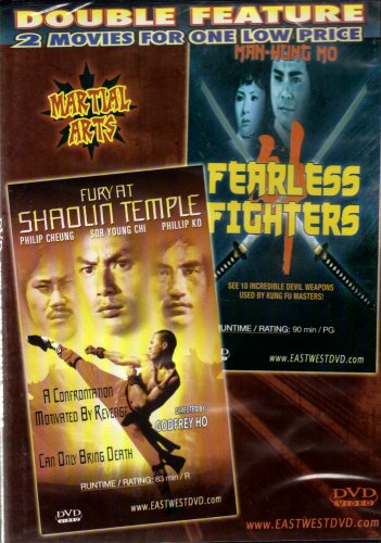 Amazon.com: Fearless Fighters+Fury at Shaolin Temple[Slim Case]"Martial ...
