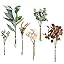 Amazon.com: Lookein Artificial Greenery Filler Stems in Bulk 53pcs with ...
