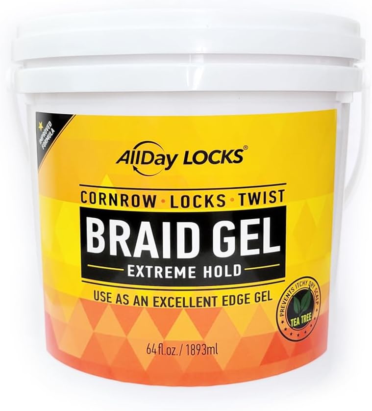 Amazon.com : BTL Braiding Gel Supreme 72 Oz Bulk Super Size Jar ...