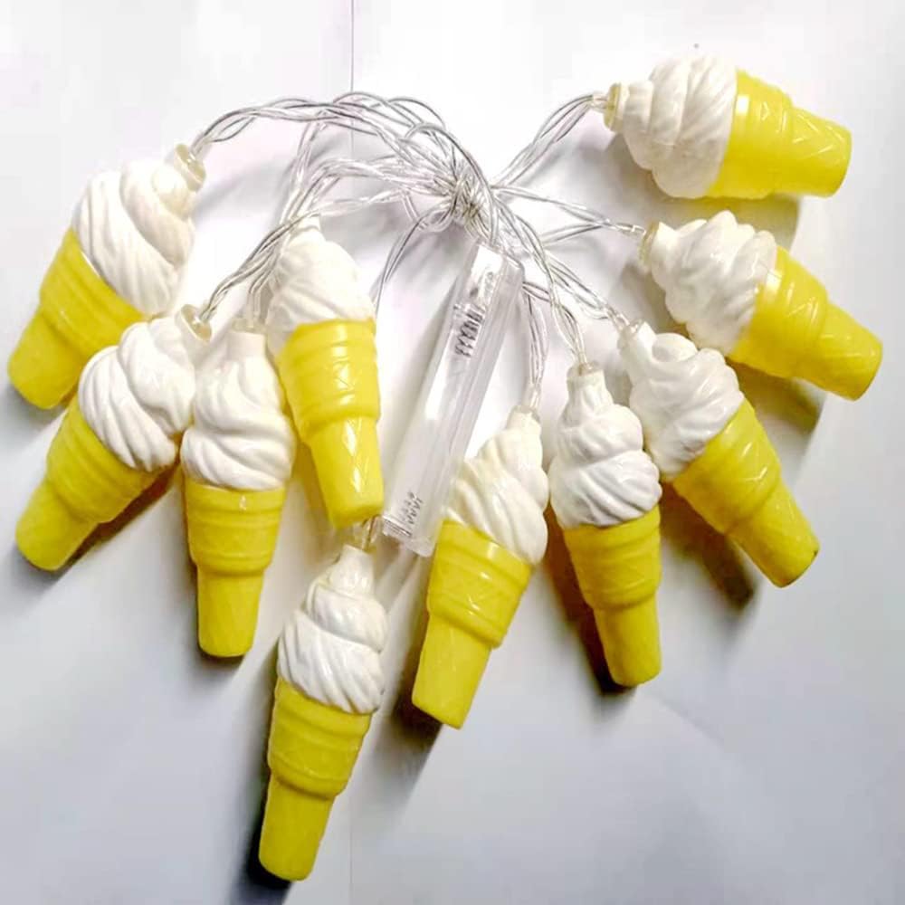 Amazon.com: MaoTopCom 9.8 Ft/20 LEDs Ice Cream String Lights, LED Fairy ...