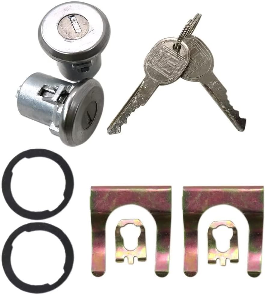 5070006, DL15802 Door Lock Cylinder with Keys for Chevrolet Monza 1975 ...