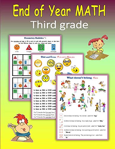 End of Year Math (Third grade): Mahoney, C.: 9781533356420: Amazon.com ...