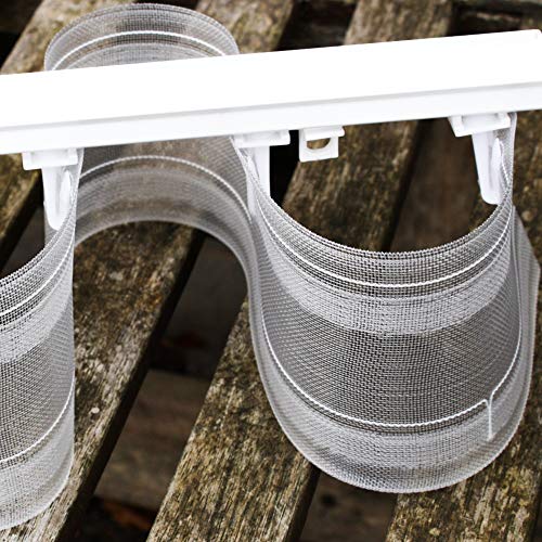 Roomserve Translucent Wave-Effect 3″ deep Curtain Heading Tape for Wave ...