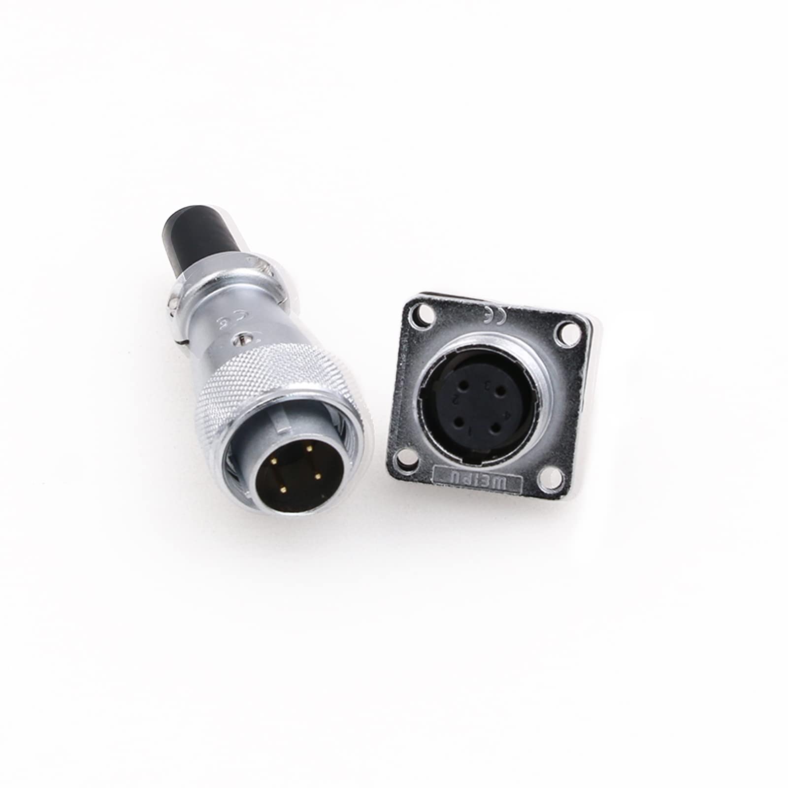 Buy Eonvic WS16 4 Pin Aviation Connector Waterproof Plug Male Female ...