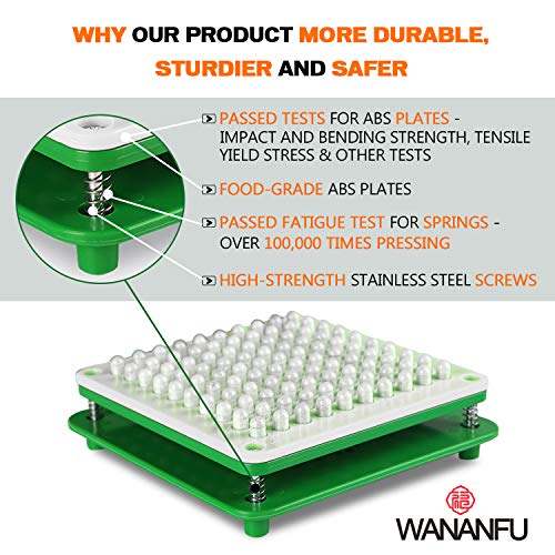 Wananfu – Capsule vulmachine 000 met gedetailleerde instructies, 100 ...