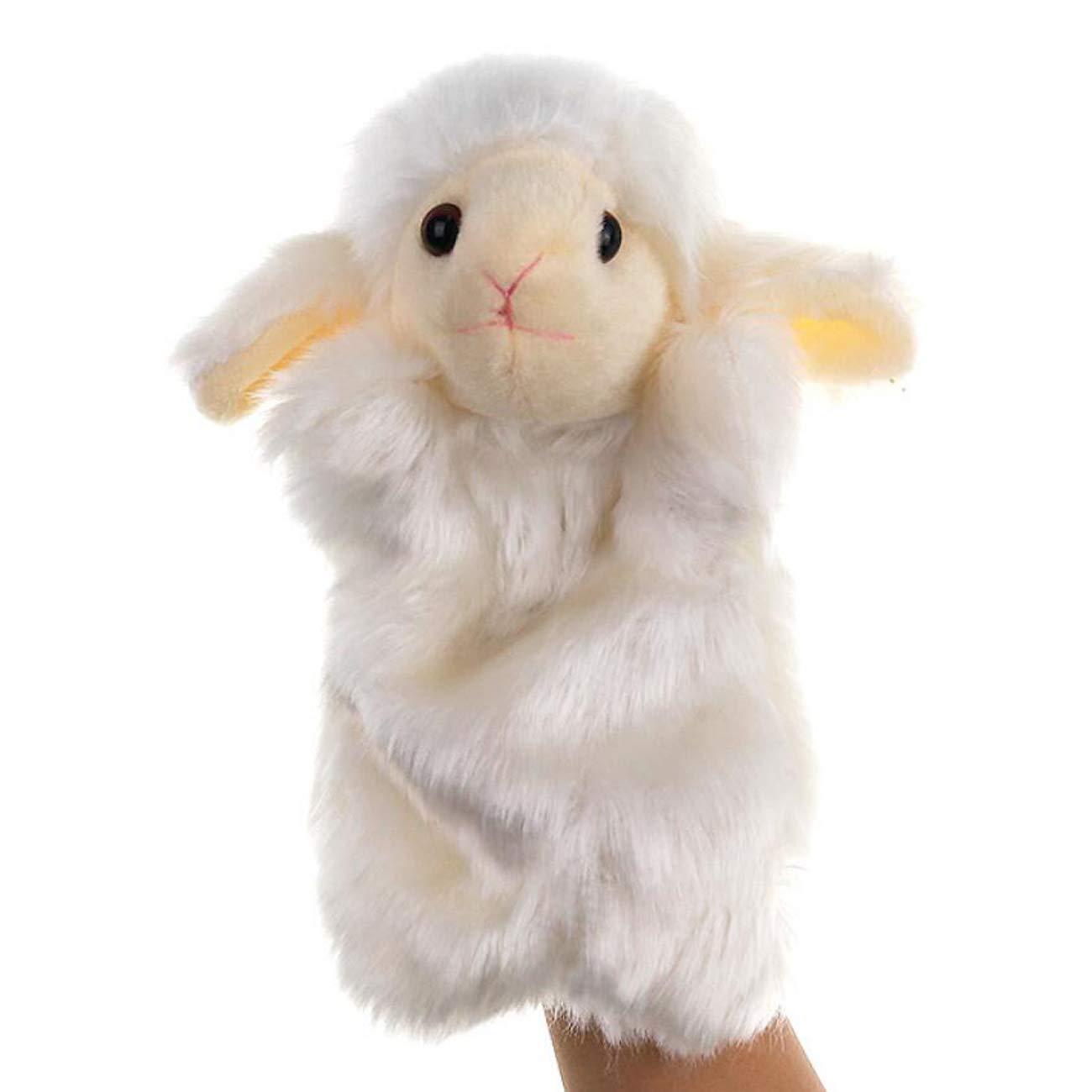 Amazon.com: Sheep Hand Puppets Lamb Plush Animal Toys for Imaginative Pretend Play Storytelling ...