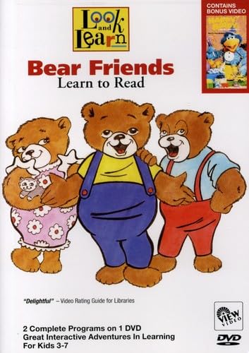 Amazon.com: LOOK AND LEARN: Bear Friends - Learn to Read : Barefoot ...