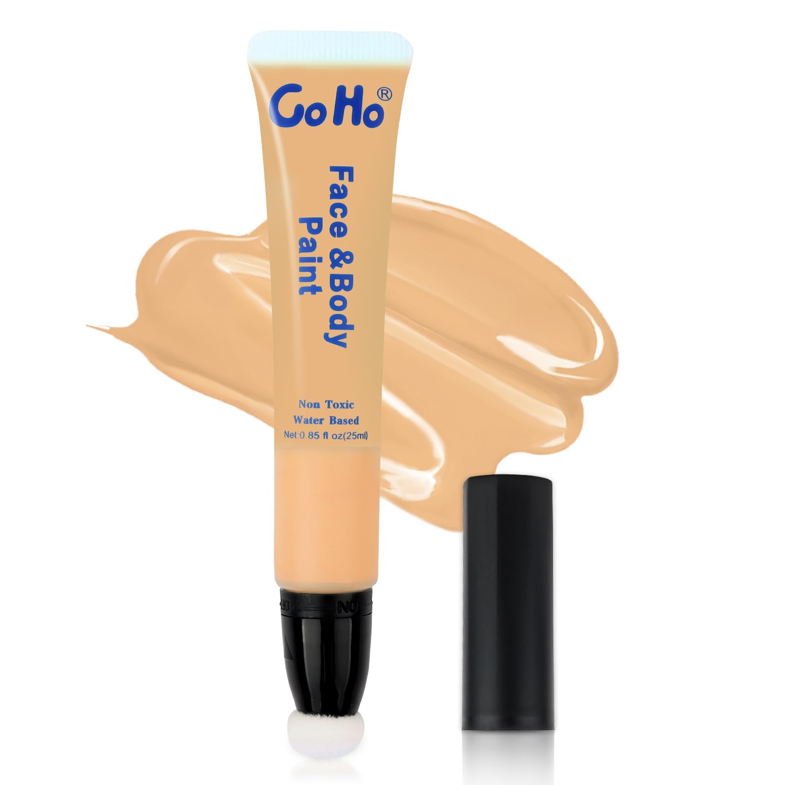 Amazon.com : Go Ho Pastel Orange Face Paint Stick,Water Based Cream ...