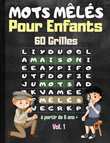 Amazon.in: Buy Mots mêlés pour Enfants: à partir de 6 ans + | Mots ...