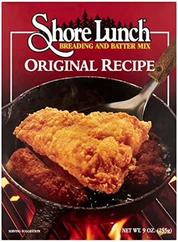 Amazon.com : Shore Lunch Fish Breading & Batter Mix, Original Recipe, 9 ...