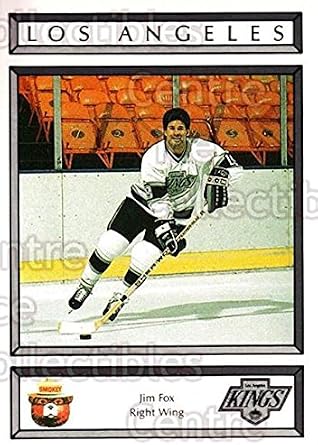 Amazon.com: (CI) Jim Fox Hockey Card 1988-89 Los Angeles Kings Smokey 9 ...