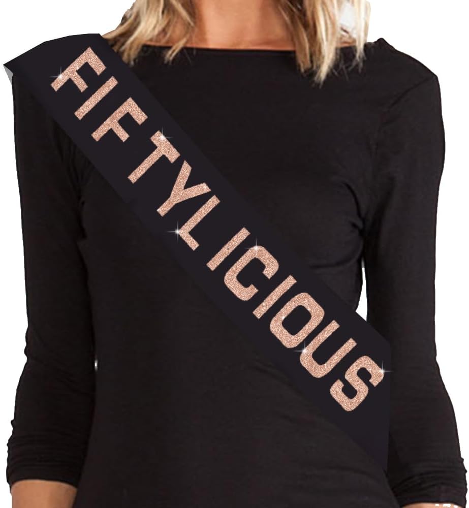 Amazon.com: Vuzvuv Funny Birthday Sash for Women, Girls,Men, Birthday ...