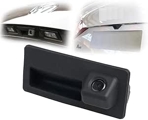 Amazon.com: CCD Waterproof Car Trunk Handle Camera Vehicle Reverse Rear ...