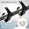 Amazon.com: TOKPLNU Ceiling Curtain Rod Bracket, 4 Pack Heavy Duty ...