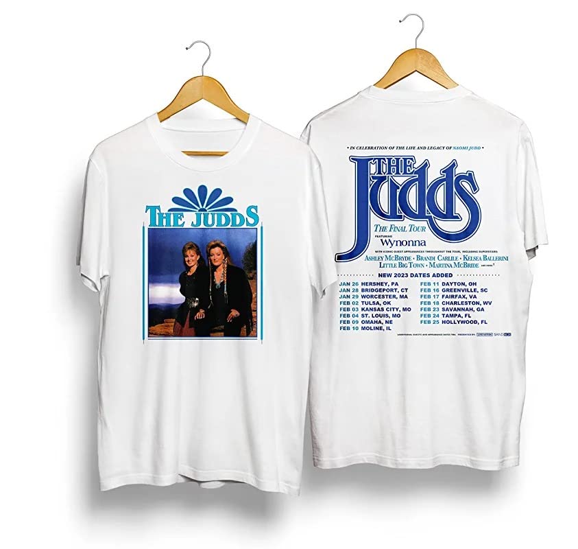 Trendy The Judds Final Tour 2023 Double Sided T-Shirts Designs 2023 ...