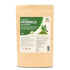 Maharishi Ayurveda Organic Moringa Powder - 100g Pack of 1 Certified Organic Moringa Churna from ...